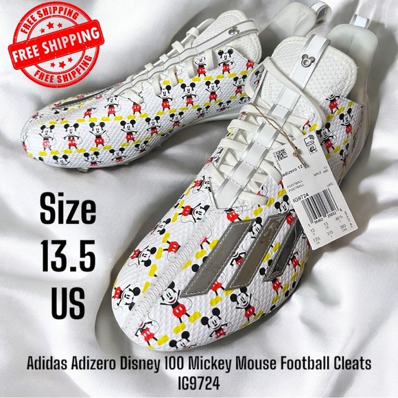 Great Description About Mickey Mouse Football Cleatsfeed